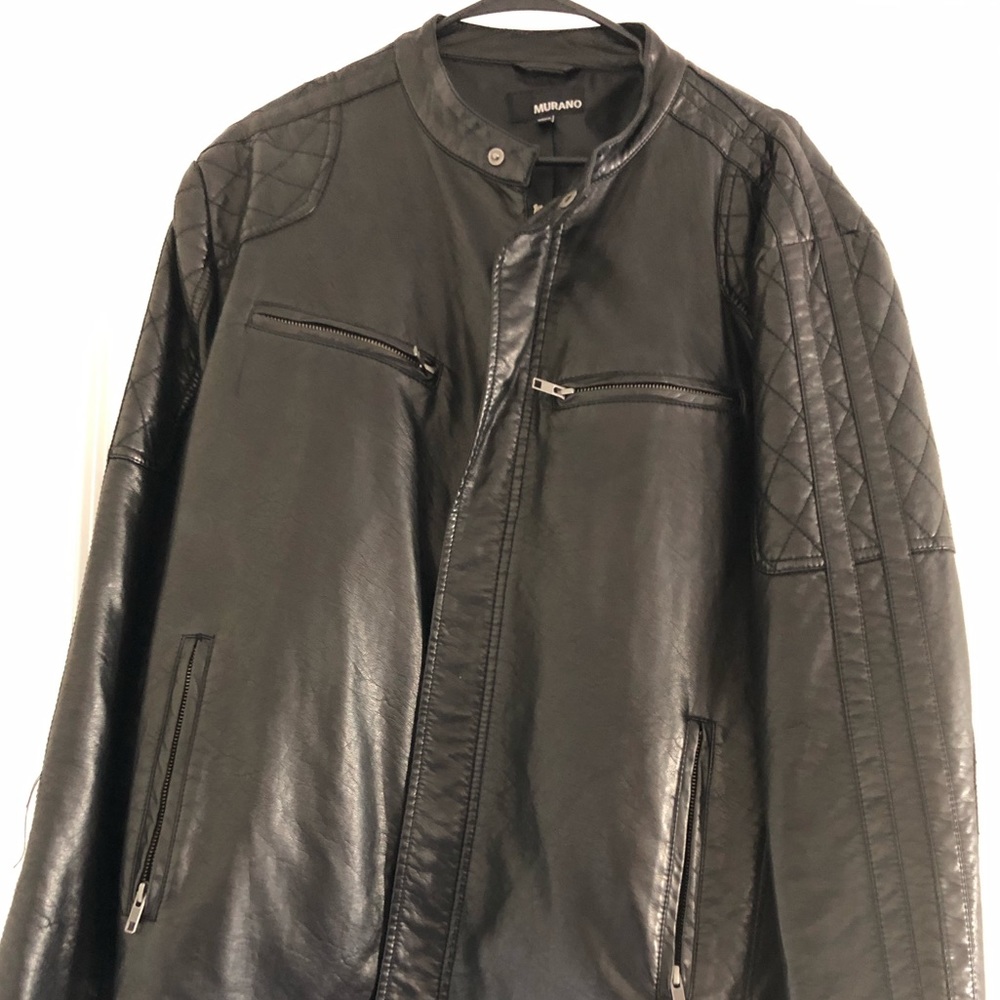 Murano Leather Jacket Biker - Gem
